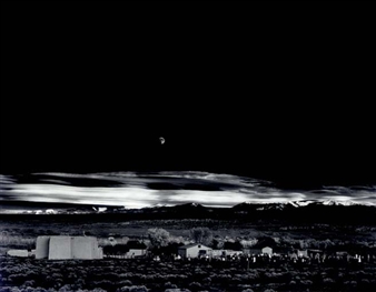 Adams Ansel | Moonrise, Hernandez, New Mexico (1941) | MutualArt