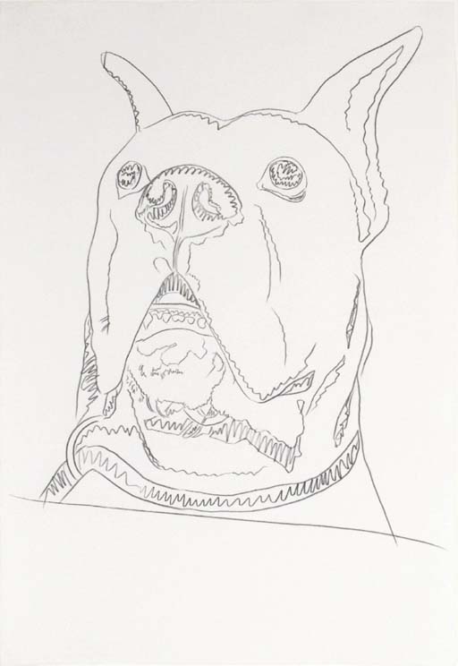 Andy Warhol | Dog (Circa 1976) | MutualArt