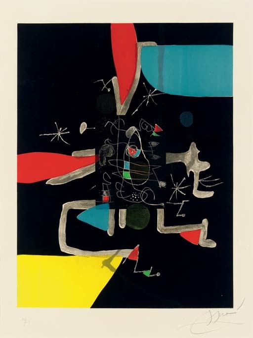 Joan Miró | Libre del Sis Sentits (Circa 1981) | MutualArt