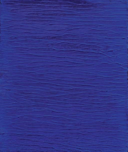 Yves Klein | Untitled Blue Monochrome, (IKB 322) (1959) | MutualArt