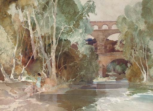 William Russell Flint | Women bathing | MutualArt