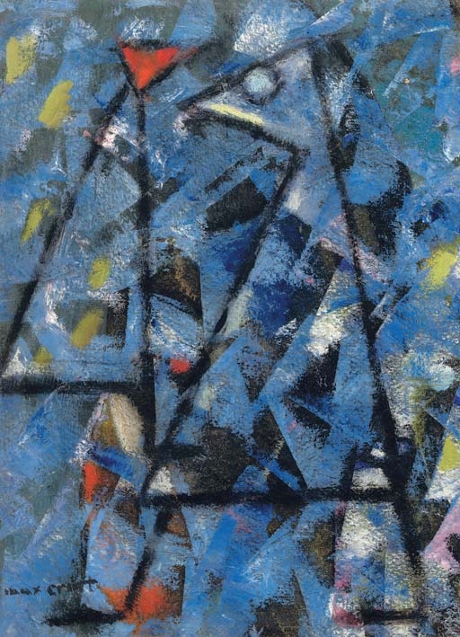 Max Ernst | Loplop im Wald (1958) | MutualArt