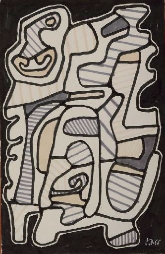 Jean Dubuffet | Situation XXVIII (1978) | MutualArt