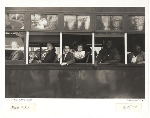 Robert Frank | Trolley - New Orleans, 1955 (1955) | MutualArt