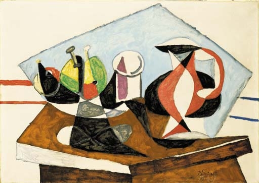 Pablo Picasso | Nature morte au chandelier (1937) | MutualArt
