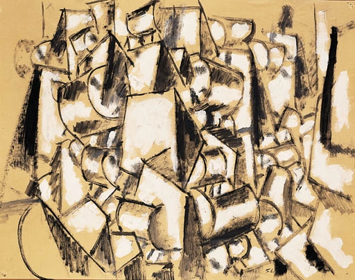 Fernand Léger | Contraste de formes (1913) | MutualArt