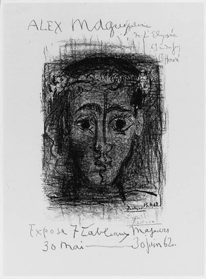 Pablo Picasso | Alex Maguy Exhibition Poster (B. 1298; M. 382) | MutualArt