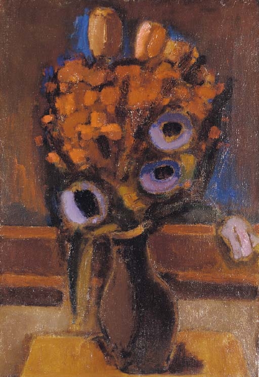Josef Herman | Flowers | MutualArt