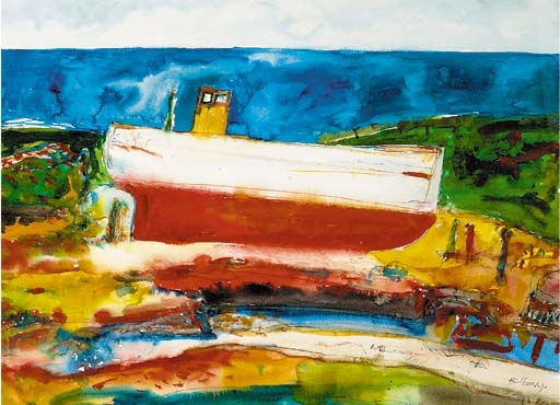 John Bellany | Fishing Boat | MutualArt
