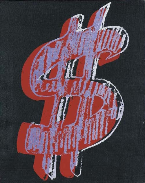 Andy Warhol | Dollar Sign (1981) | MutualArt