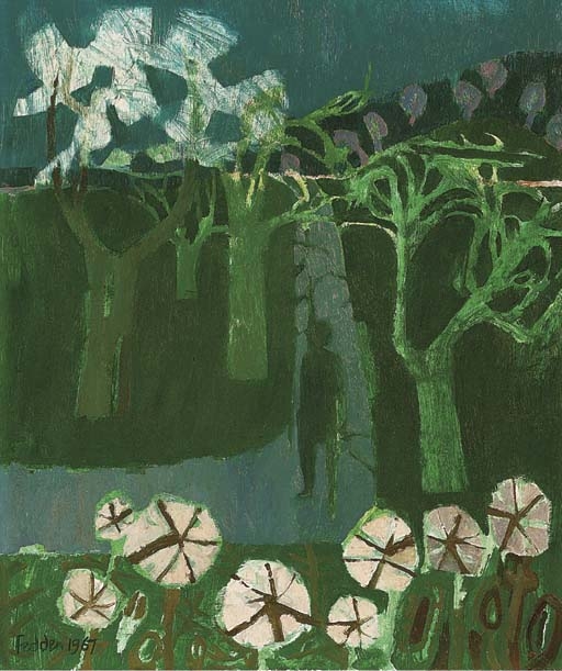 Mary Fedden | Tuscan Spring (1967) | MutualArt