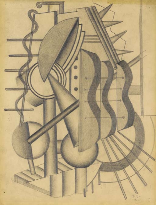 Fernand Léger | COMPOSITION (1920) | MutualArt