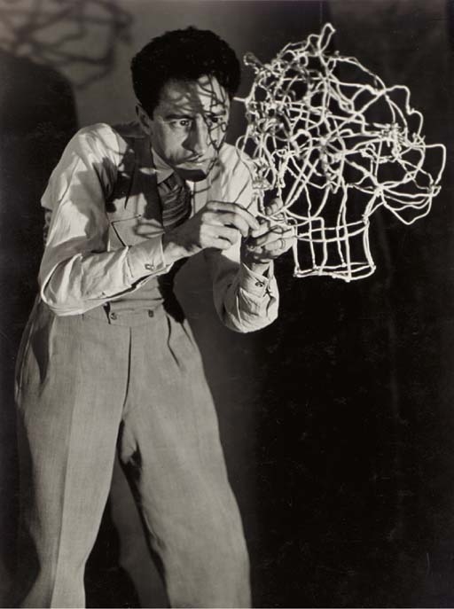 Man Ray | Still-life composition with chess set and plaster cast from ...