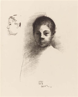 Odilon Redon | Ari (M. 170) (1898) | MutualArt