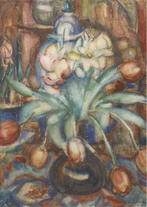 Leo Gestel | A portrait of An Overtoom (1910) | MutualArt