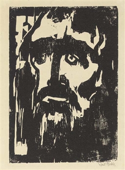 Emil Nolde | Prophet (1912) | MutualArt