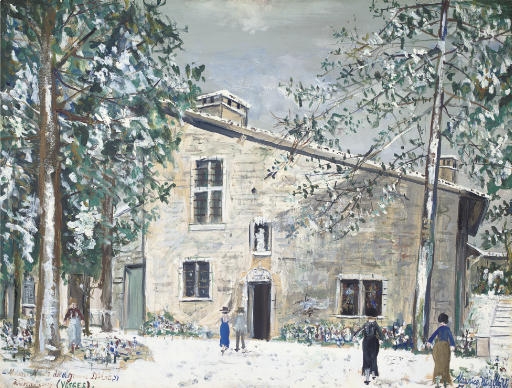 Maurice Utrillo | Maison natale de Jeanne D'Arc à Domrémy (Vosges ...