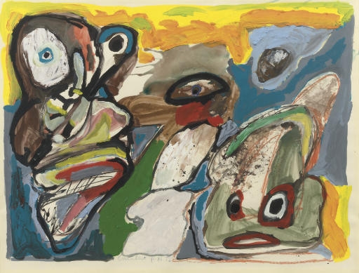 Lucebert | Untitled (1991) | MutualArt