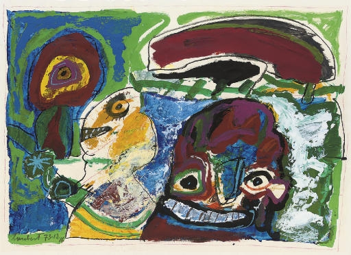 Lucebert | Untitled (1991) | MutualArt