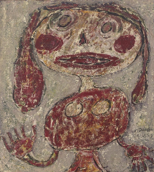 Jean Dubuffet | Portrait de femme | MutualArt