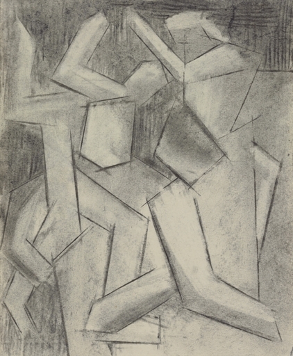 David Bomberg | Vorticist Study (1914) | MutualArt