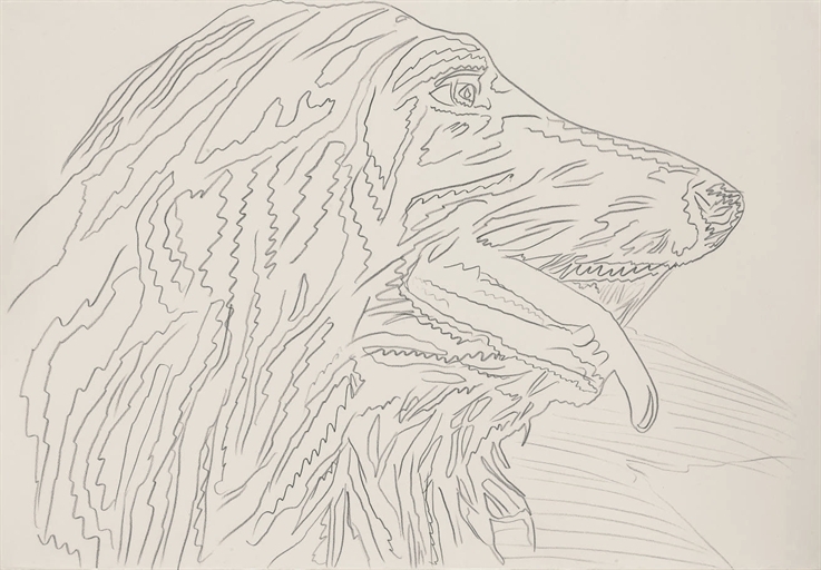 Andy Warhol | Dog (Circa 1976) | MutualArt