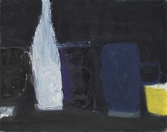 William Scott | Blue Still Life (1958) | MutualArt