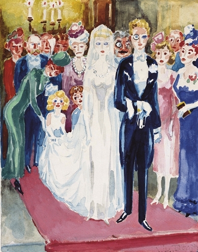 Kees van Dongen | Jupien et Charlus (1947) | MutualArt