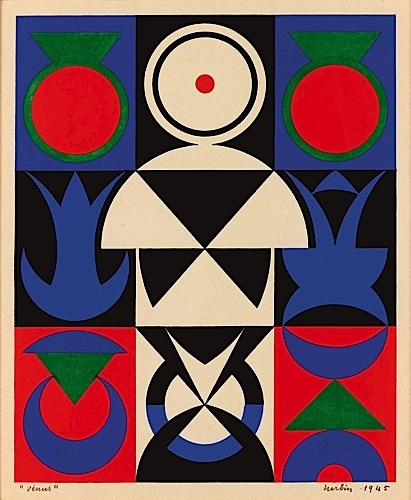 Auguste Herbin | JAUNE (1946) | MutualArt
