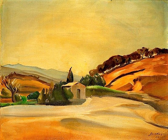 Léopold Survage | PAYSAGE DE COLLIOURE (1926) | MutualArt