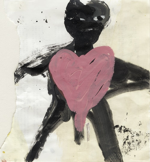 Walter Dahn | Herz-Mann (1987) | MutualArt