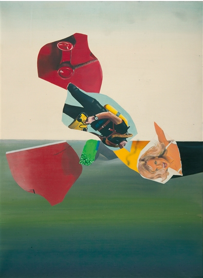 Peter Klasen | Situation mixte (1964) | MutualArt