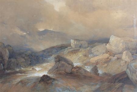 Edward Duncan | AWAY FROM THE FLOCK (1848) | MutualArt