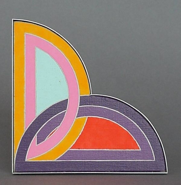 Richard Pettibone | FRANK STELLA, PROTRACTOR VARIATION IV (1968 ...