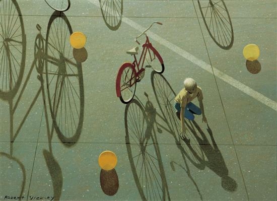 Robert Vickrey | Jessica's Flock | MutualArt