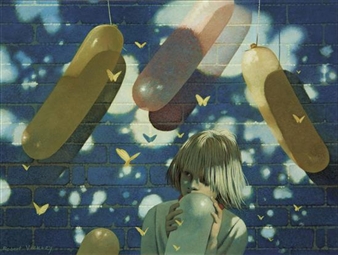 Robert Vickrey | Jessica's Flock | MutualArt