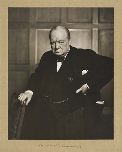 Yousuf Karsh | Portrait of Sir Winston Churchill (1941) | MutualArt