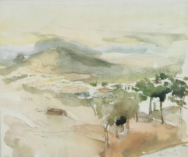 Anna Ticho | Jerusalem Landscape | MutualArt