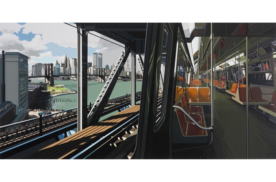 Richard Estes | D-Train (1988) | MutualArt