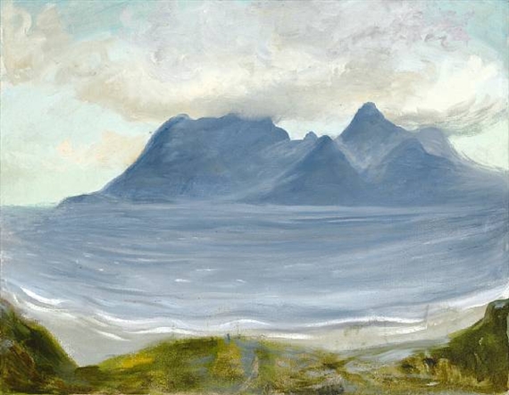 Winifred Nicholson | Island of Rhum (1950) | MutualArt
