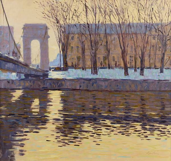 George Devlin | Glasgow Suspension Bridge | MutualArt