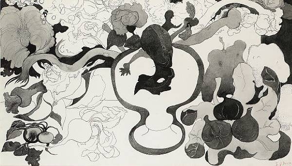 Edward Burra | Fruit and Flowers | MutualArt