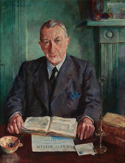 James Bolivar Manson | Ernest Bieler, Peintre Suisse, portrait, seated ...