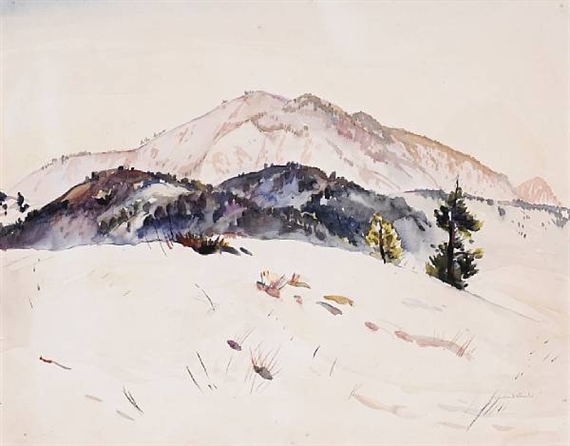 Millard Sheets | Summer Hills | MutualArt