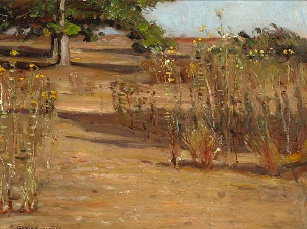 George Gardner Symons | A Path through the Wildflowers | MutualArt