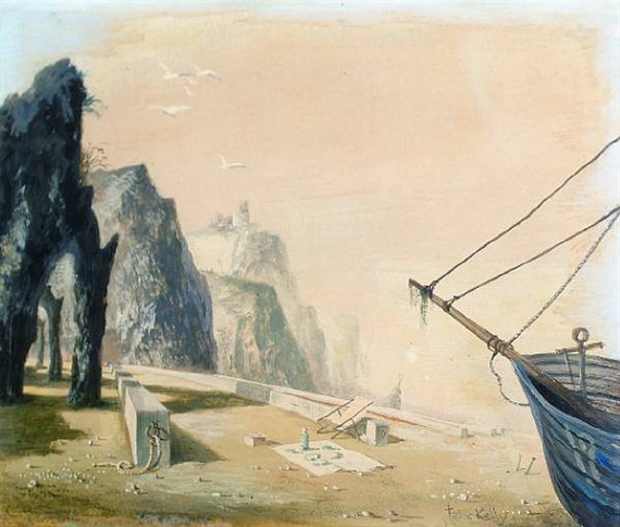 Felix Kelly | Act II, Day by the sea, Theatre Royal, Haymarket (1960 ...