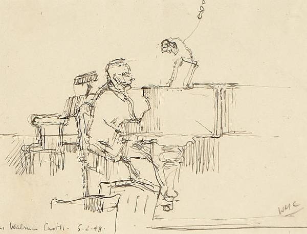 Sir William Coldstream | 'The Walman Castle' (1948) | MutualArt