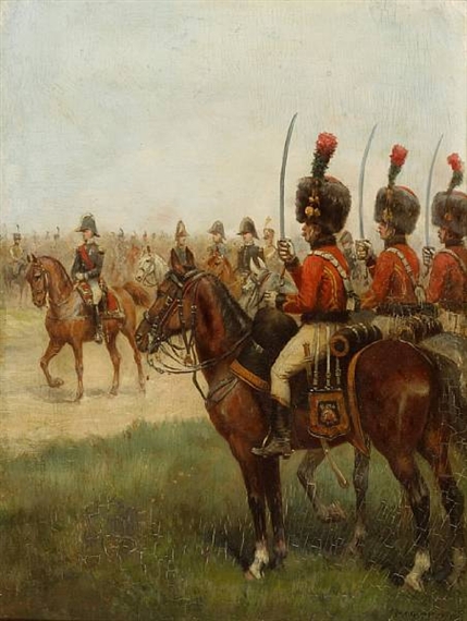 Jean-Louis-Ernest Meissonier | A Napoleonic military review (1889 ...