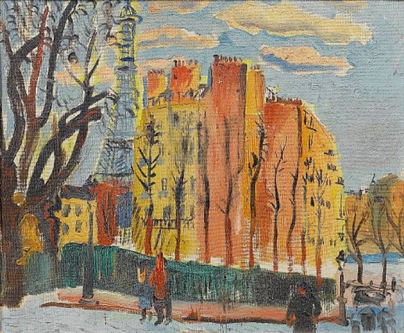 Christopher Wood | The Eiffel Tower | MutualArt