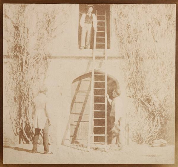 William Henry Fox Talbot | The Ladder (1840) | MutualArt